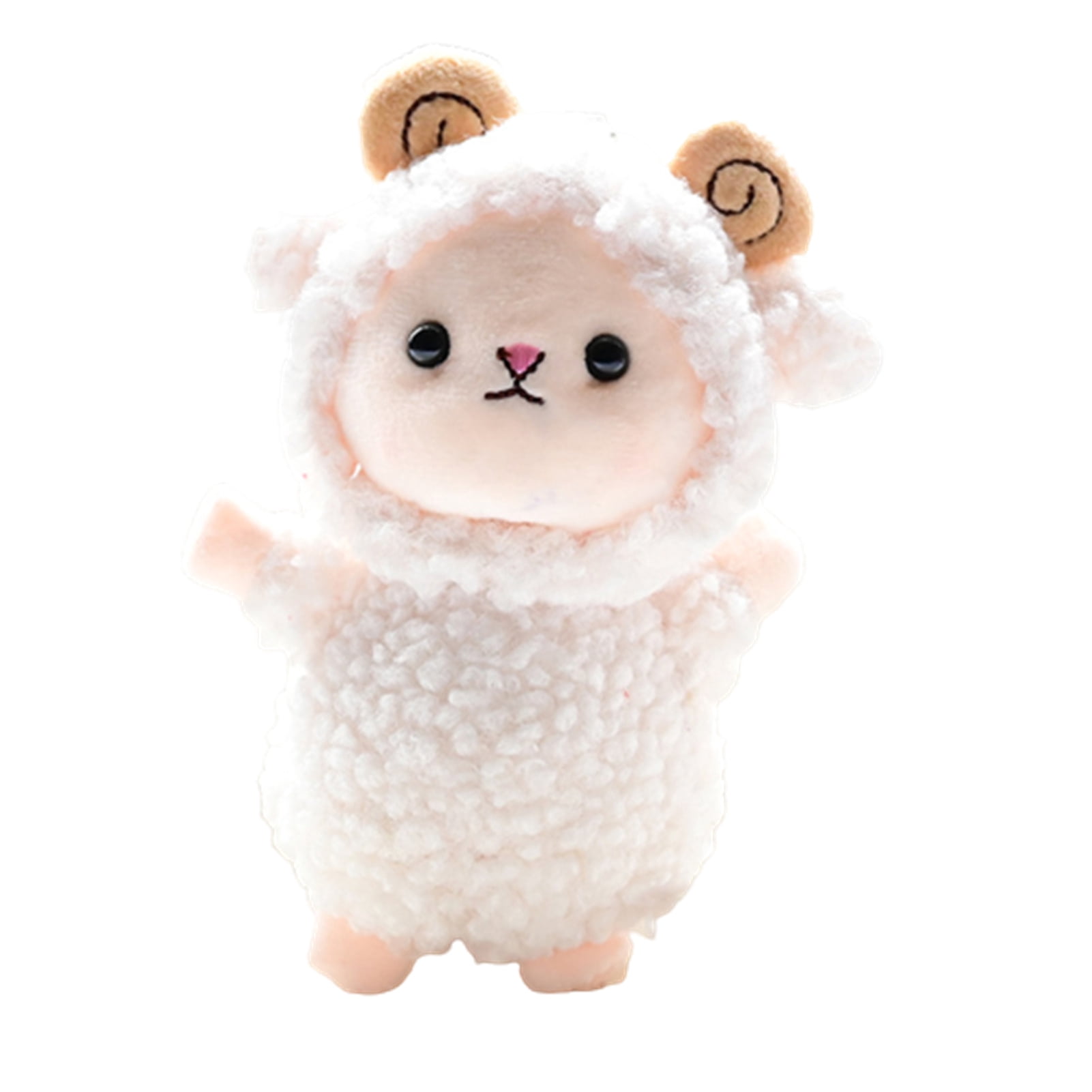 HOSIGUZU Adorable Cartoon Sheep Plush Doll Soft Stuffed Toy Kid Hugging ...