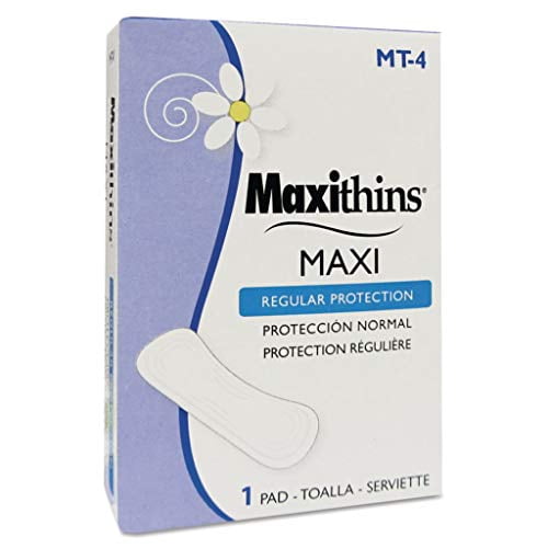 HOSMT4 - Description : Maxi Pad - Hospital Specialty Co. #4 Maxithins ...