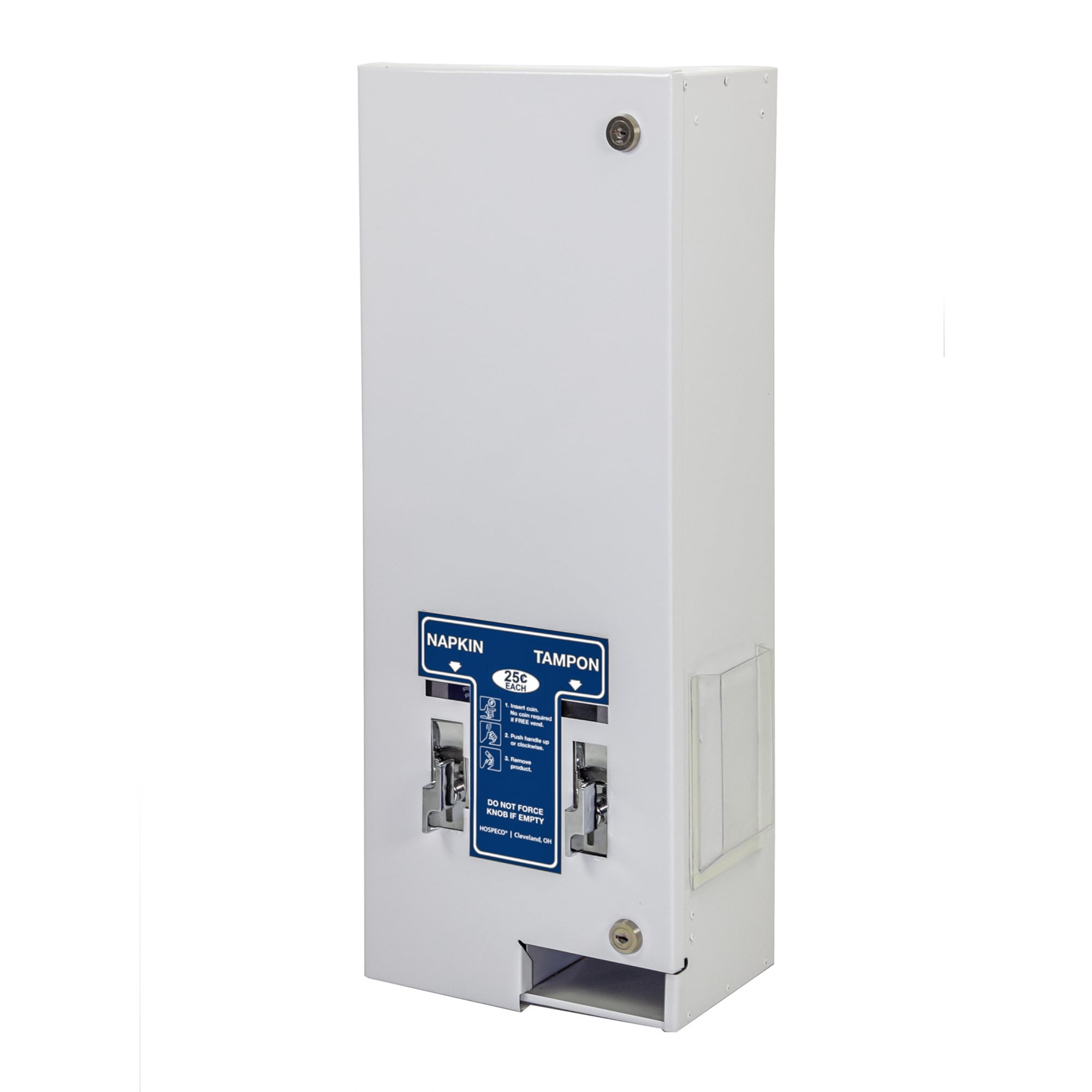 HOSPECO D1-25 11.13 in. x 7.63 in. x 26.38 in. 25 Cent Coin Mechanism ...