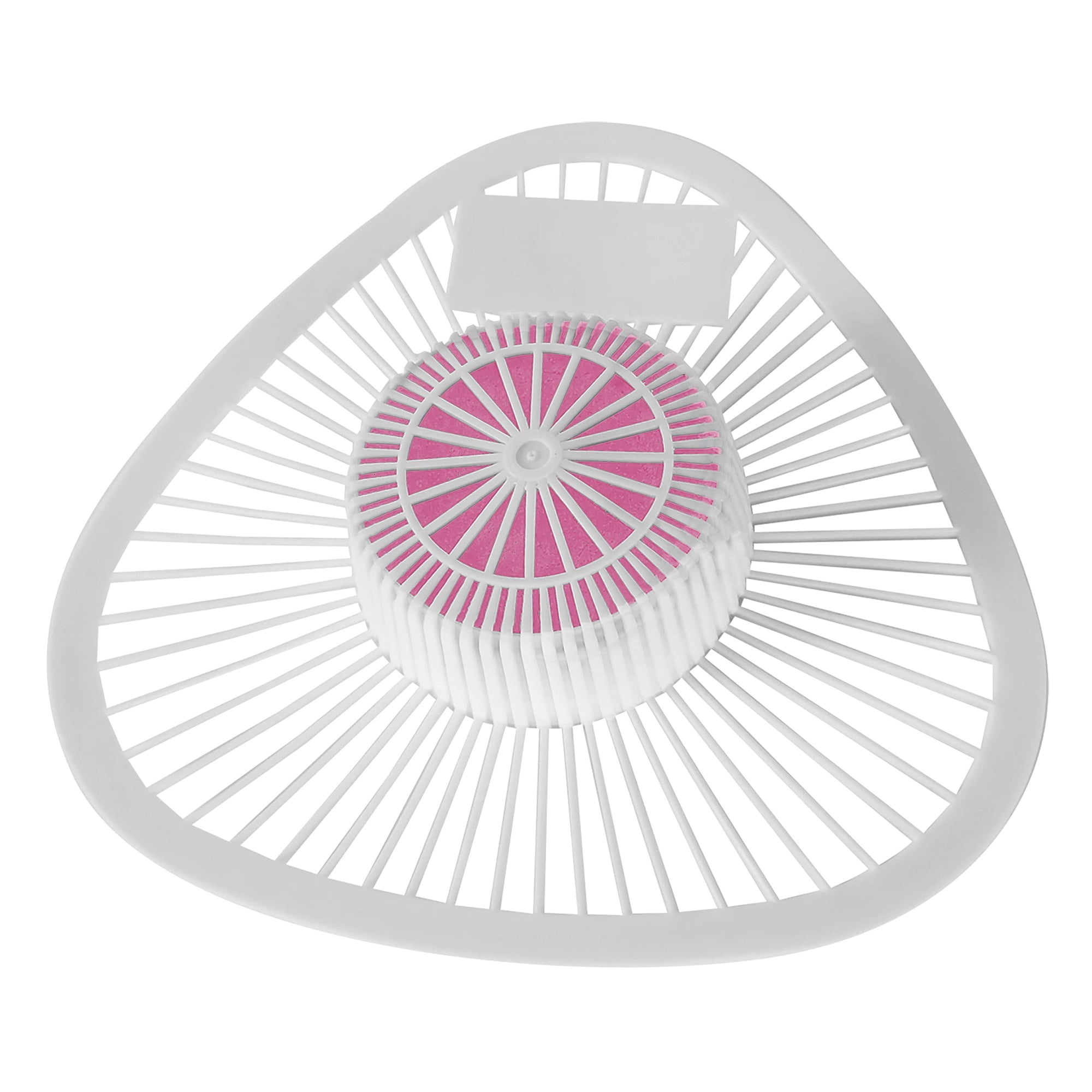 HOSPECO Health Gards Urinal Screen with Non-Para Block, White/Pink ...