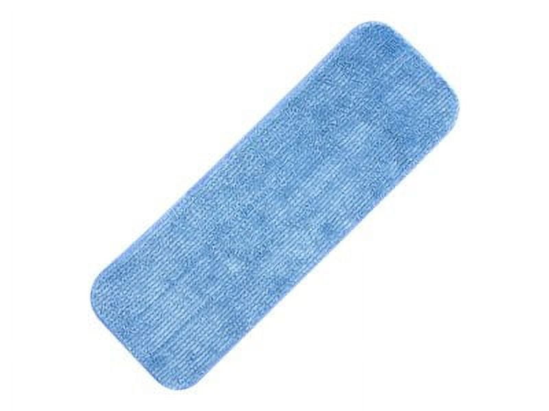 Hospeco Mop Pad,Blue,Microfiber,PK12 2504-SPH-MFP-16B - Walmart.com