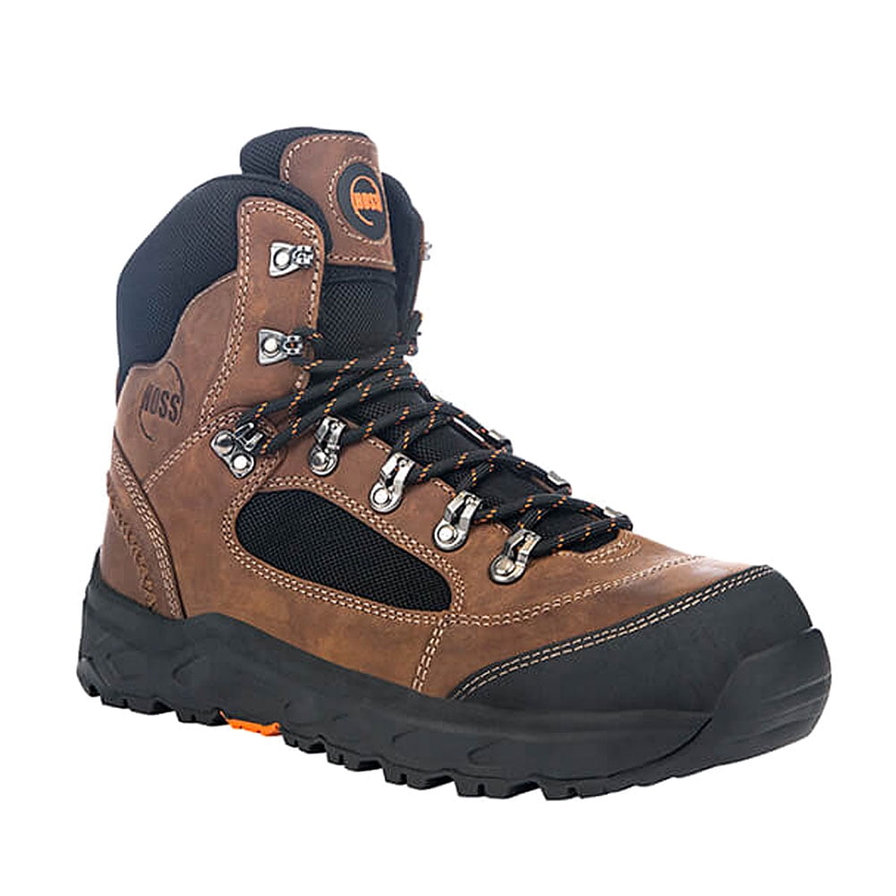 HOSS BOOT COMPANY Men Blocker 6 Inch Brown, Size: 9.5, Width: 4E (60701 ...