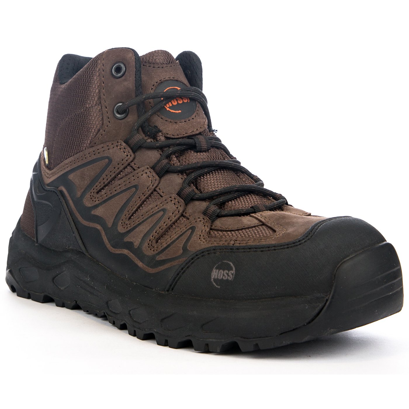HOSS Boots Men's Eric Hi Oblique Toe Safety Toe Hiker Work Boots ...