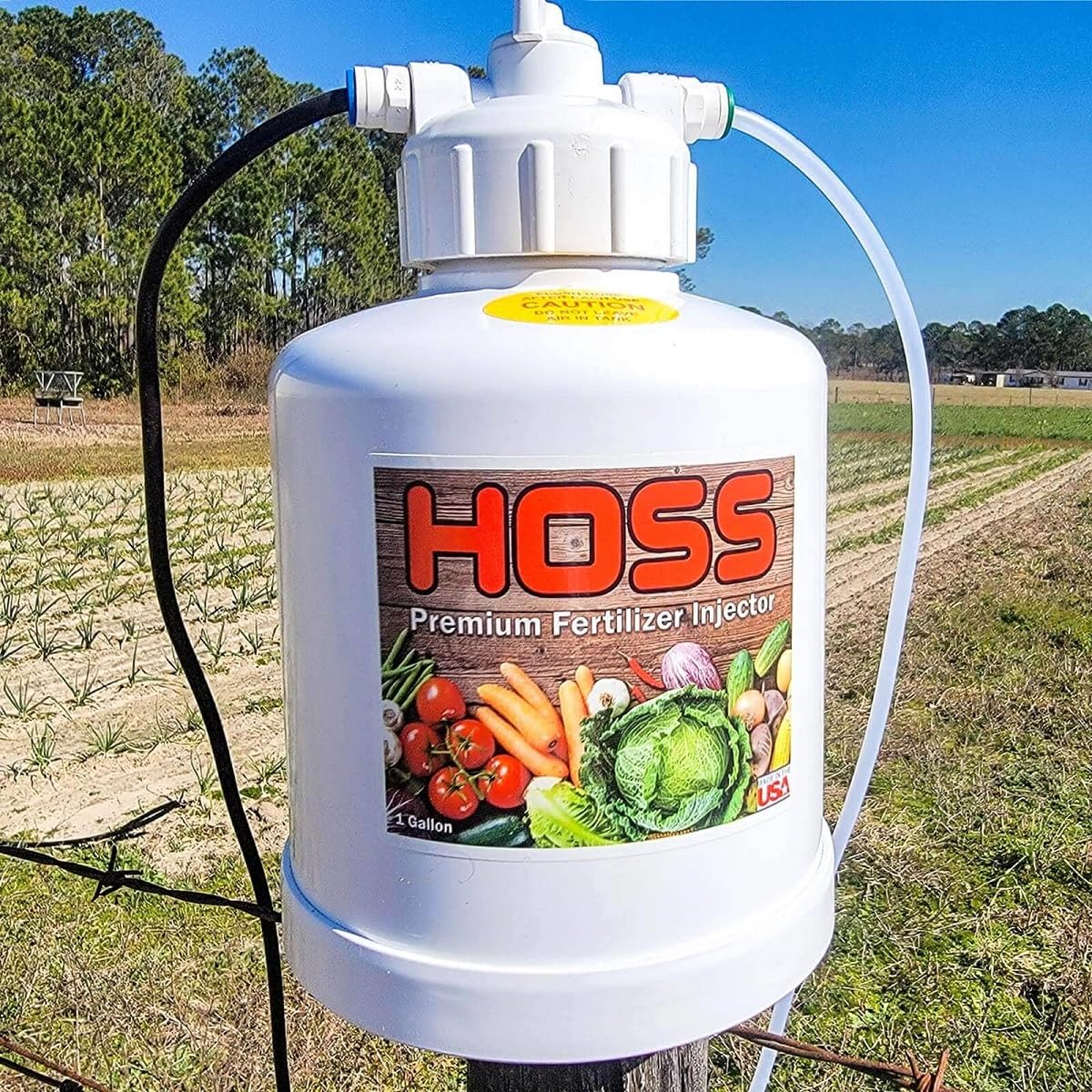 HOSS Fertilizer Injector | Fertilize While You Water! | Injects Through ...