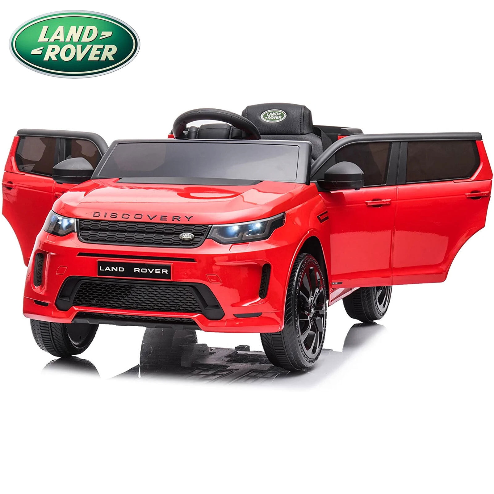 HOSSLLY 12V 2.8 MPH 1-Seater Licensed Land Rover Ride On Car Toy w ...