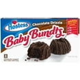 HOSTESS Baby Bundts Snack, Mini Chocolate Drizzle Bundt Cakes - 10 oz ...