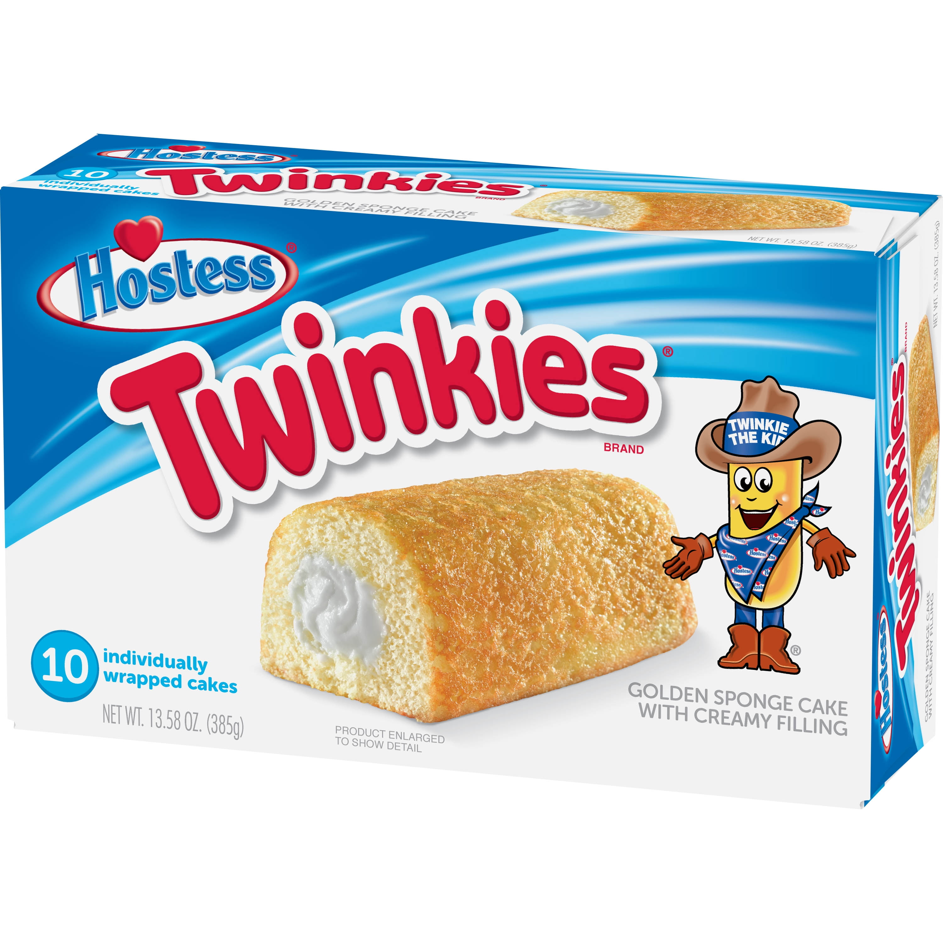 HOSTESS TWINKIES, Creamy Golden Sponge Cake, Individually Wrapped - 13. ...