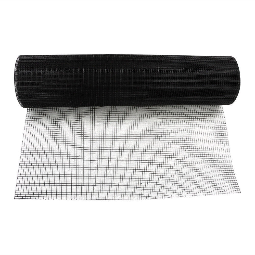 HOSTIC 1/2in Hardware Square Metal Wire Roll Galvanized Welded Chicken ...