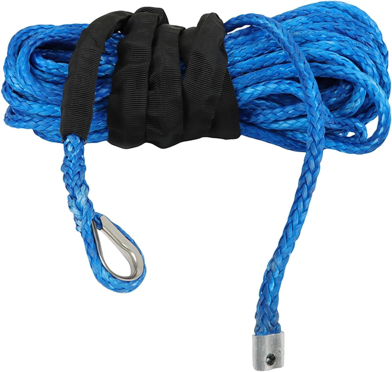 HOSTIC 1/4 Inches 50 feet Capstan Rope Off Road Vehicle Traction Rope ...