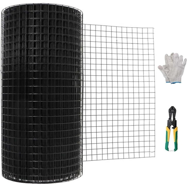 HOSTIC 24 Inch x 100 Feet 1 Inch Mesh Hardware Cloth Fencing Net 16 ...