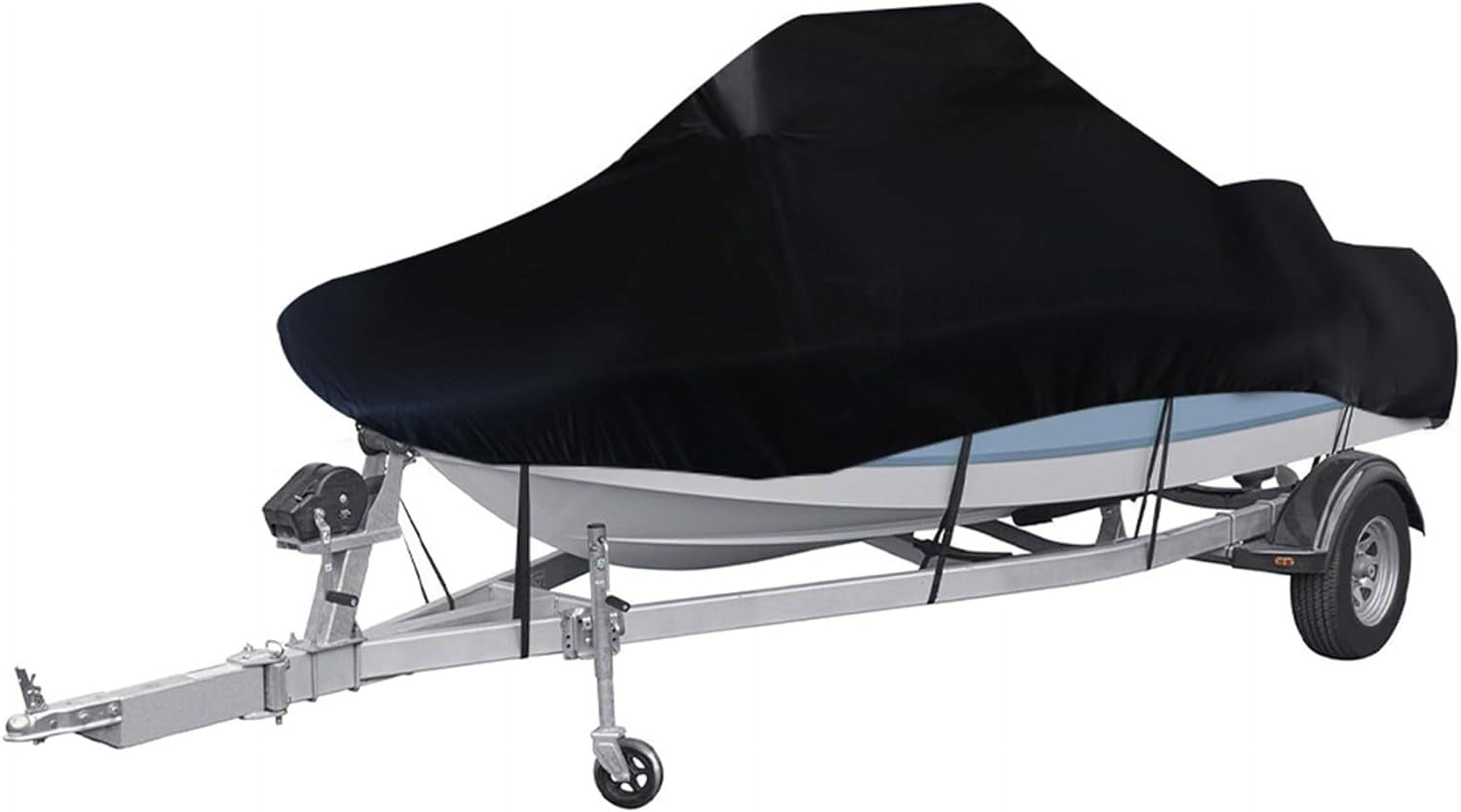 HOSTIC 420D Heavy Duty Center Console T-Top Waterproof Boat Cover ...