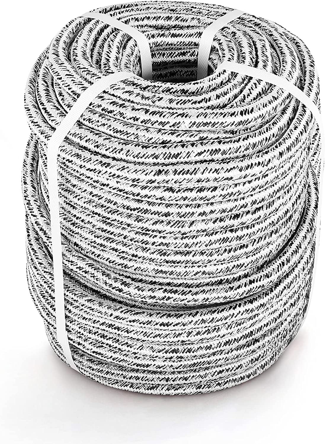 HOSTIC 5/8 in 200 FT 24 Strand Braided Rope Bull Rope for Tree Work ...
