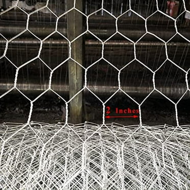 WORGEOUS Chicken Wire Net Hexagonal Wire Net Fence Wire Net for Poultry ...
