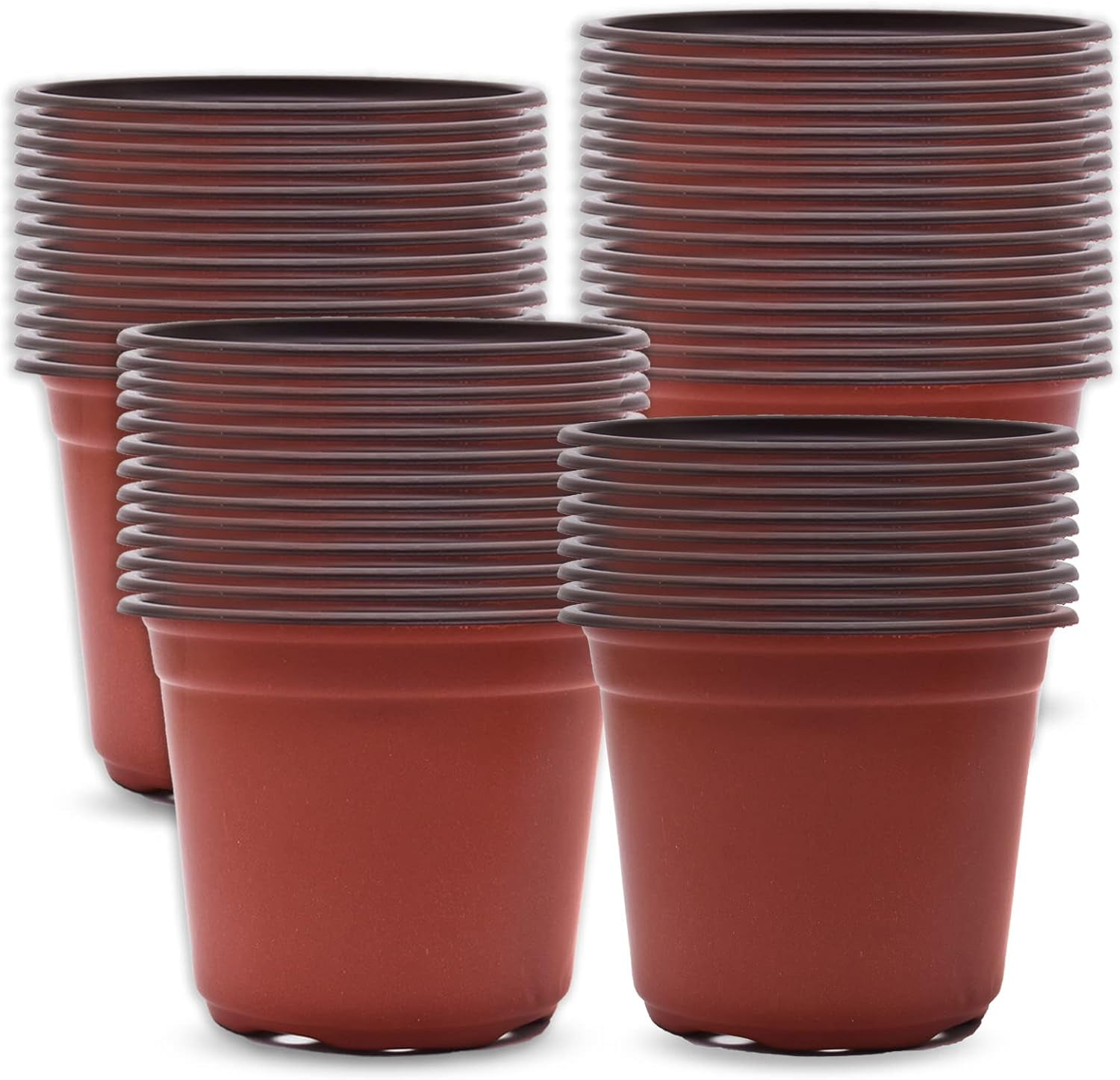 HOSTIC 9.4 Inch Nursery Pot Seedling Pot Plant Container Seed Starting ...