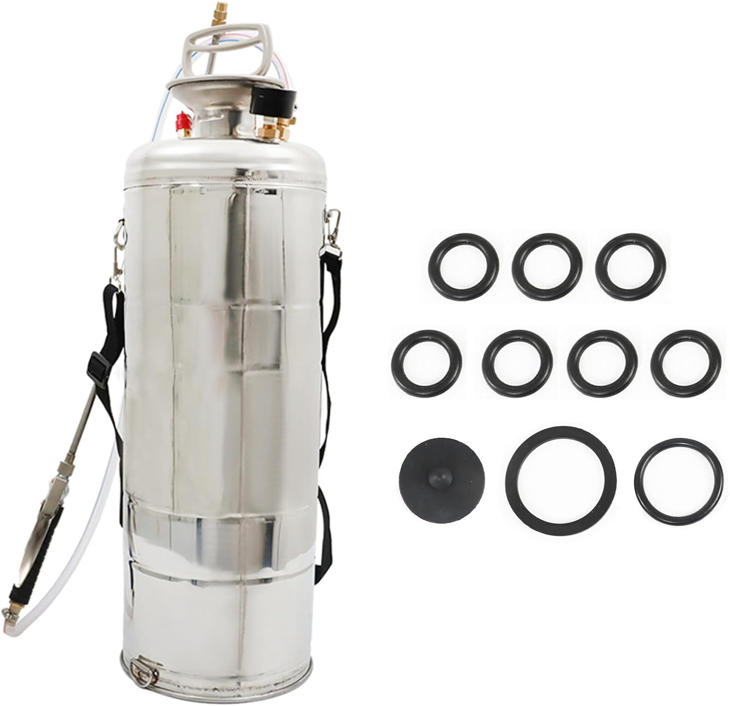 HOSTIC Hand Pump Sprayer Stainless Steel Sprayer for Indoor and Outdoor ...