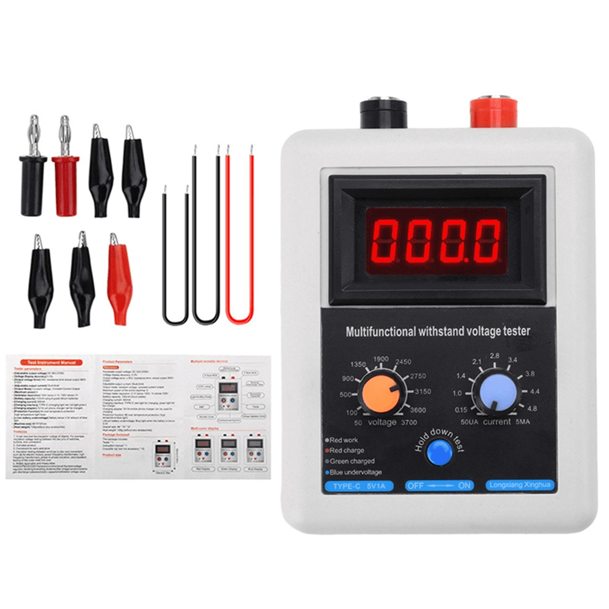 HOT 0-3500V Semiconductor Withstanding Voltage Tester IGBT Transistor ...