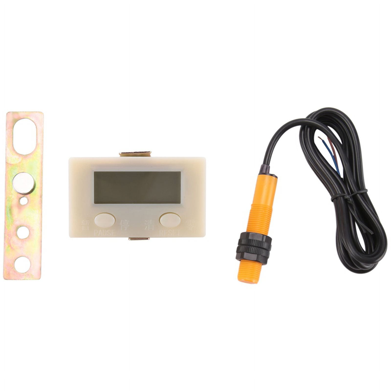 HOT 0-99999 LCD Digital Display Electronic Counter Punch Magnetic ...