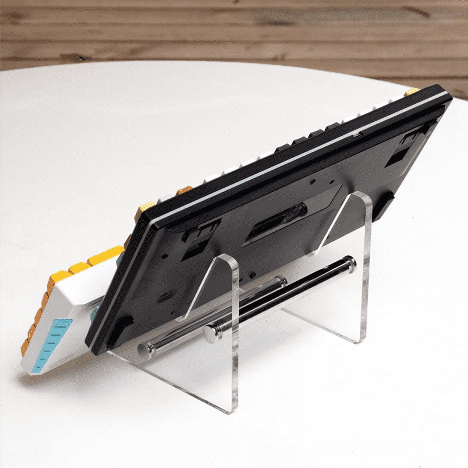 HOT 1-Tier Acrylic Keyboard Display Stand Clear Mechanical Holder ...