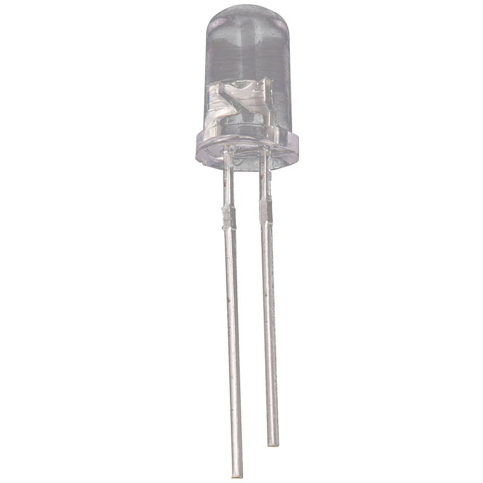 HOT! 100 pcs 5mm White LED Diode Lights DC 3V 20mA Bulb Lamps ...