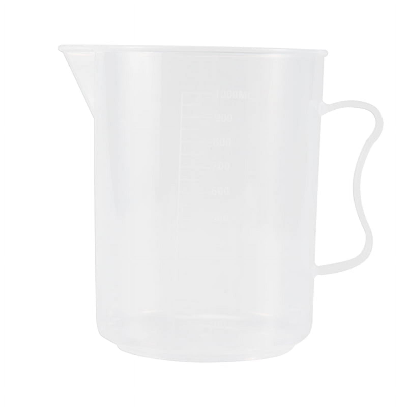 1000ml Transparent Graduated Beaker with Handle 5744 - Walmart.com