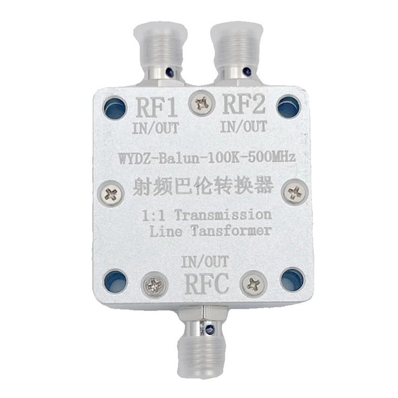 HOT! 100K-500KHz RF Balun Transformer Clock Sine Square Wave Signal End ...