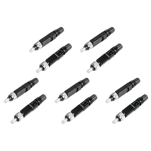 10Pcs FC Single-Mode Cold Splice Optical Fiber Cable Splice Connector ...