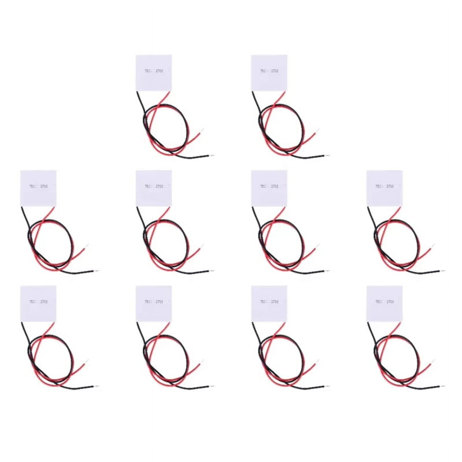 HOT 10pcs TEC1-12706 Thermoelectric Cooler Peltier 12V 5.8A Cooling ...