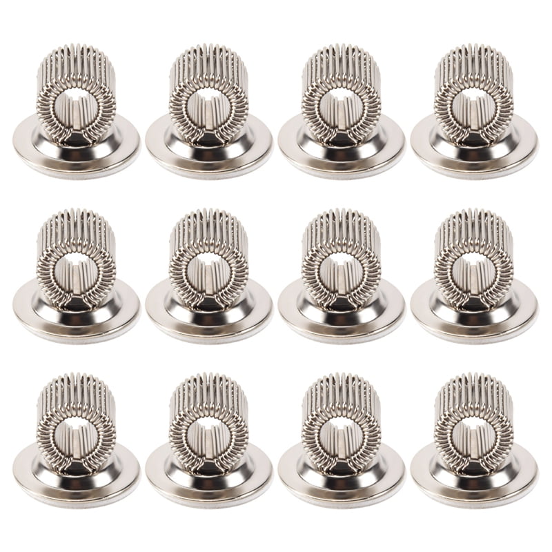 HOT! 12 PCS Stainless Steel Pen Pencil Holder Clips with Adjustable ...