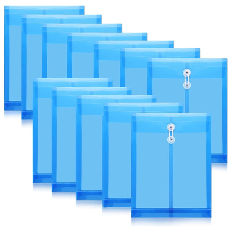 HOT 12 Pack Envelopes with Button & String Tie Closure, Expandable ...