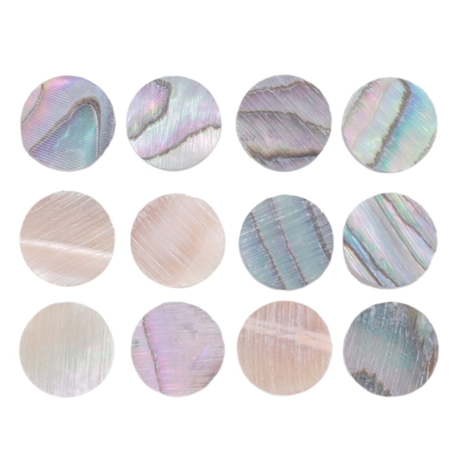HOT! 12 pcs HOT! zealand abalone Luthier Dots Inlay 6mm Fret Side ...