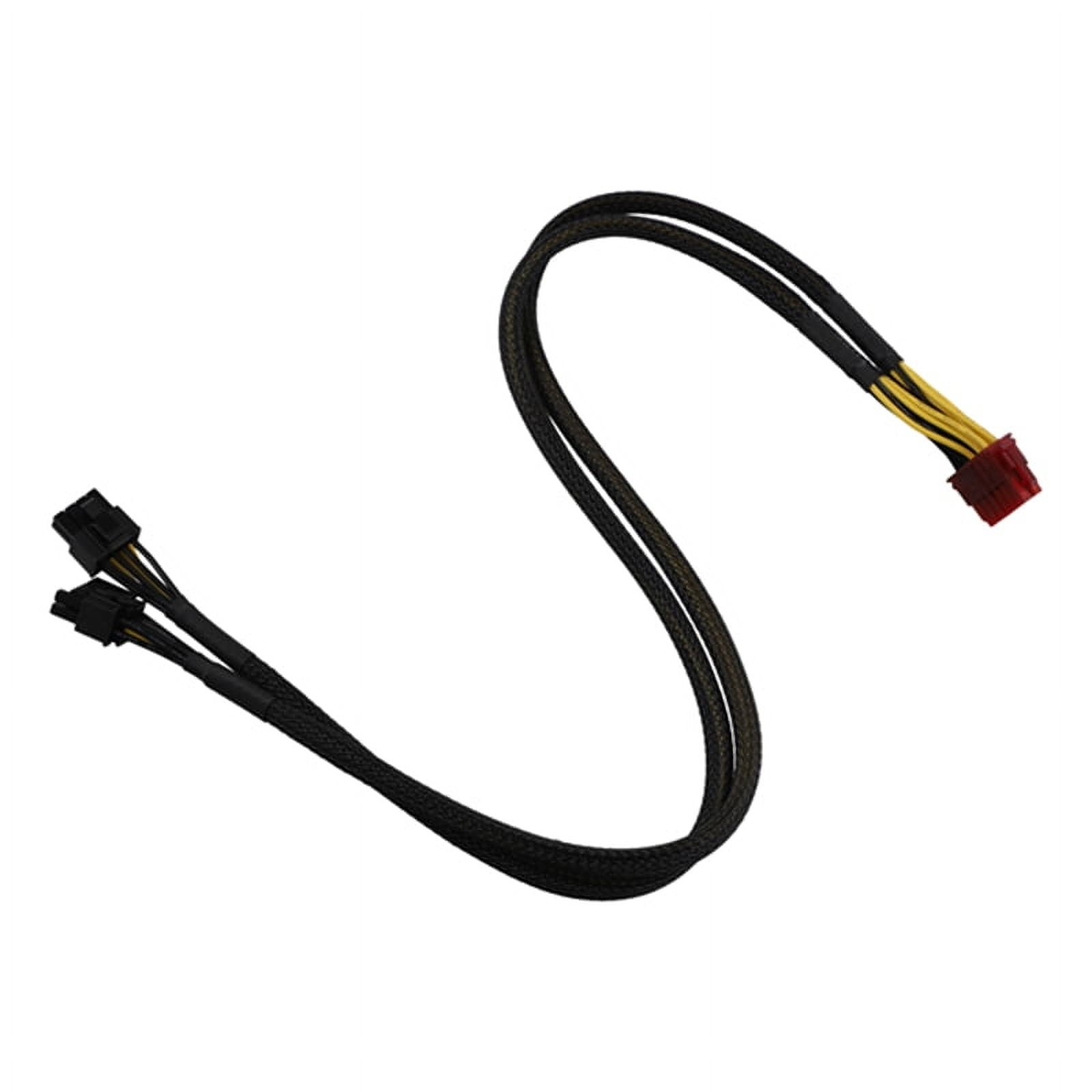 HOT! 12Pin to Dual PCI-E 8Pin (6+2Pin) Power Cable for Modular PSU ...