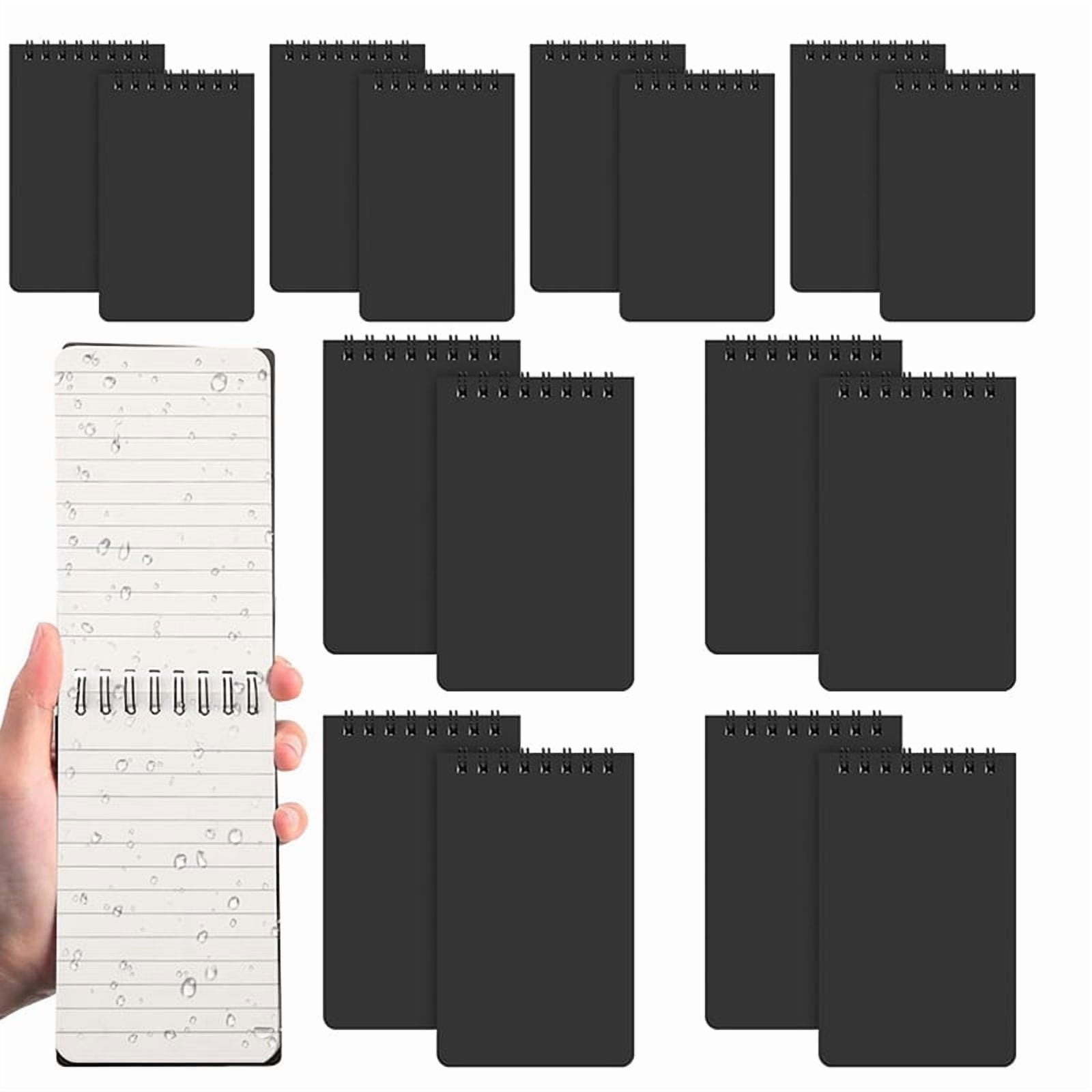 16PCS Waterproof Notebook 3x5 All-Weather Spiral Pocket Notepad Write ...