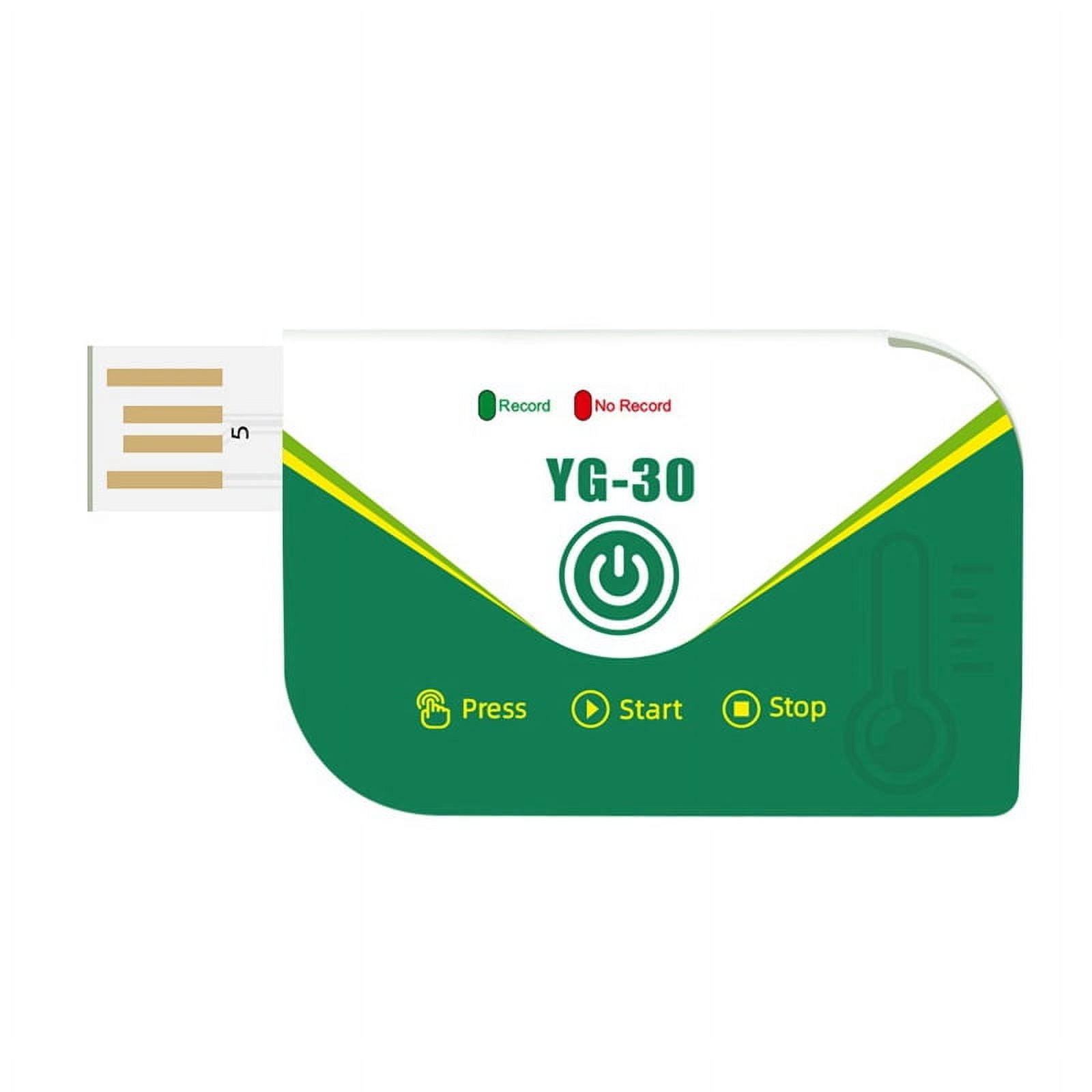 HOT! 180 Days Temperature Data Recorder Disposable USB Logger PDF ...