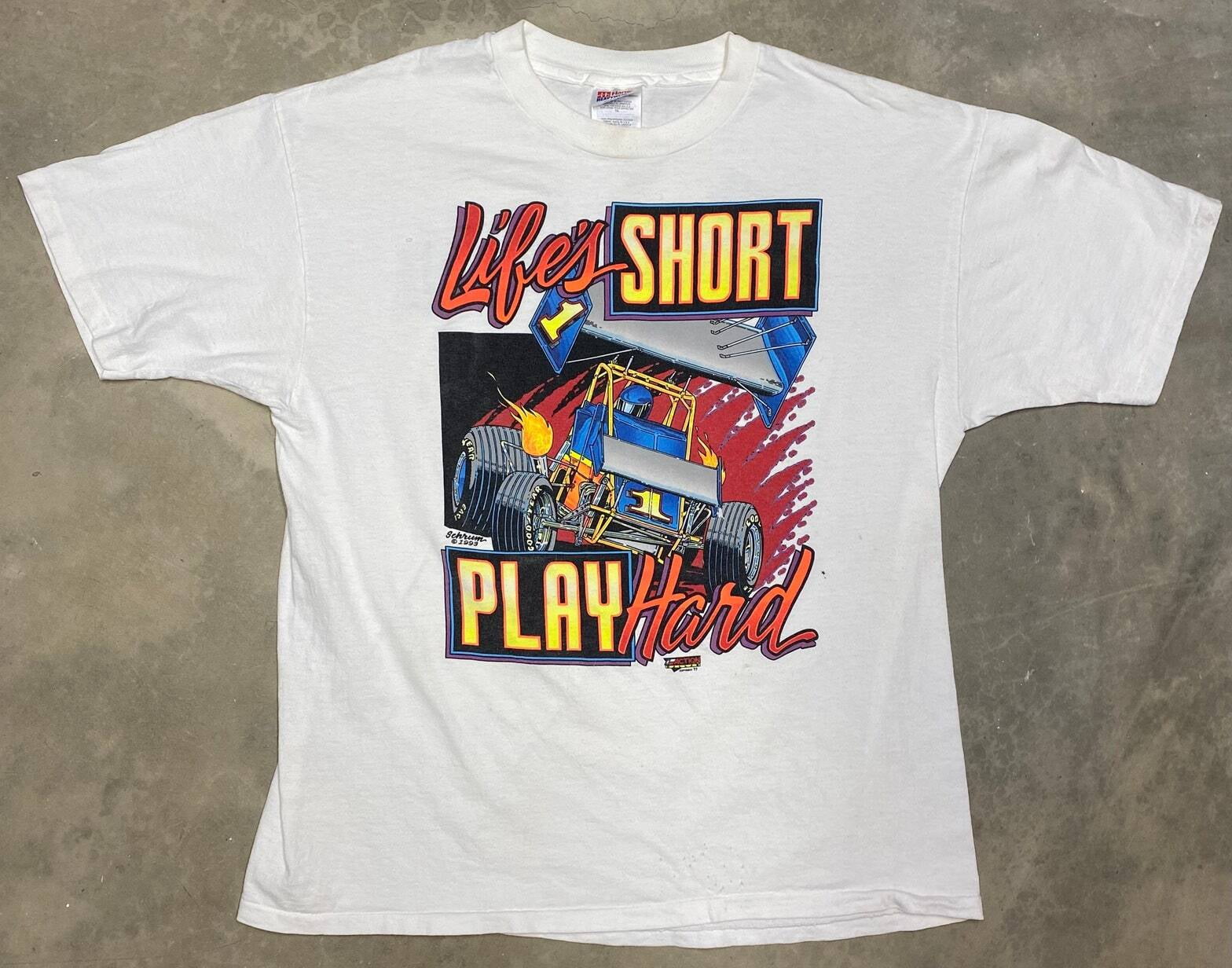 HOT 1993 Lawton Speedway “Life’s Short Play Hard” Sprint Car Racing ...