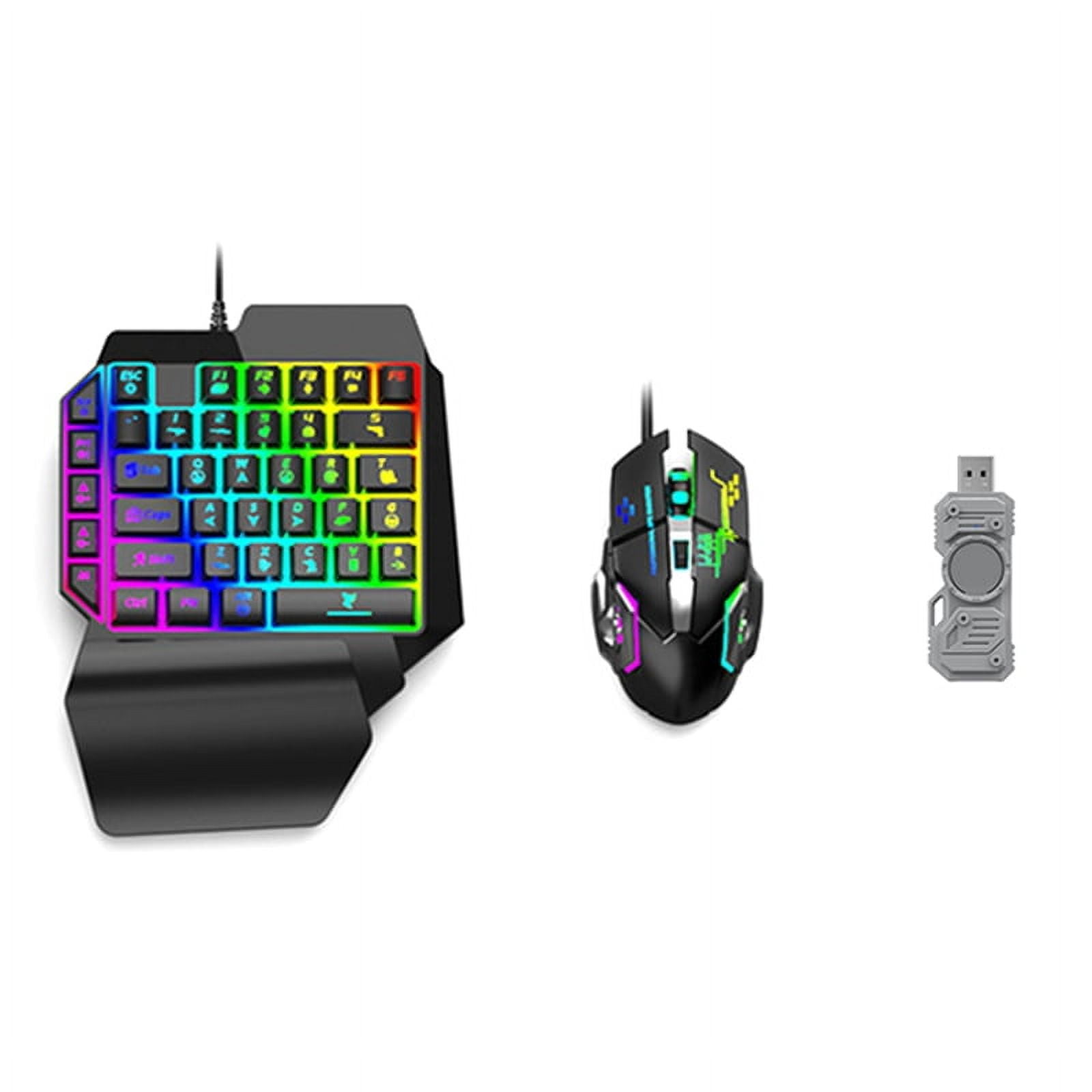 HOT 1Set Mini Game Mobile Controller Converter for Phone Keyboard Mouse ...