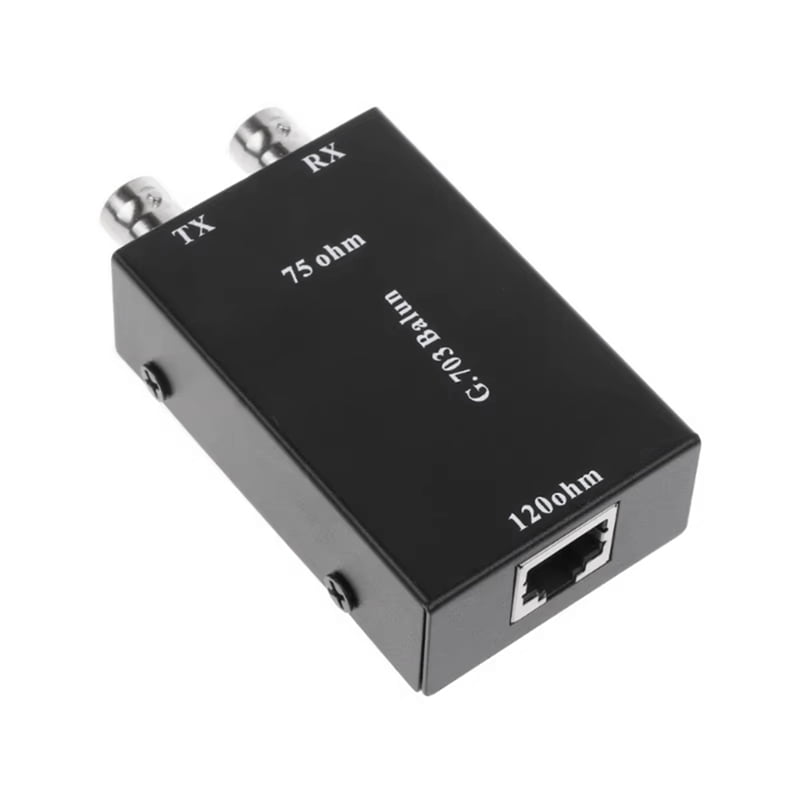 2.048Mbps G703 Coaxial BNC to RJ45 Transmitter E1 Converter Balance ...