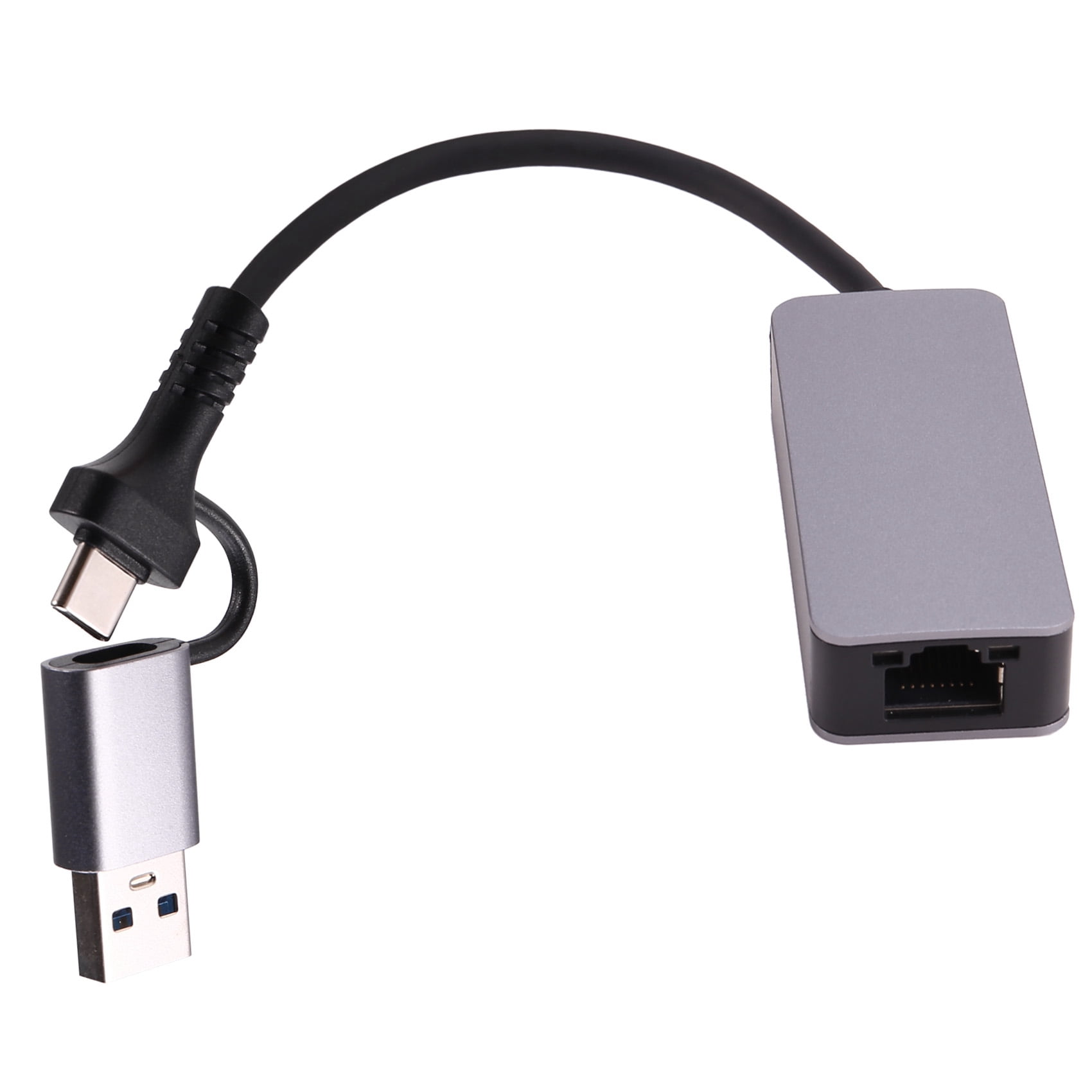 HOT! 2.5 Gigabit Ethernet Adapter Type-C USB 3.0 to RJ45 LAN 2500Mbps High Speed 2.5G Network ...
