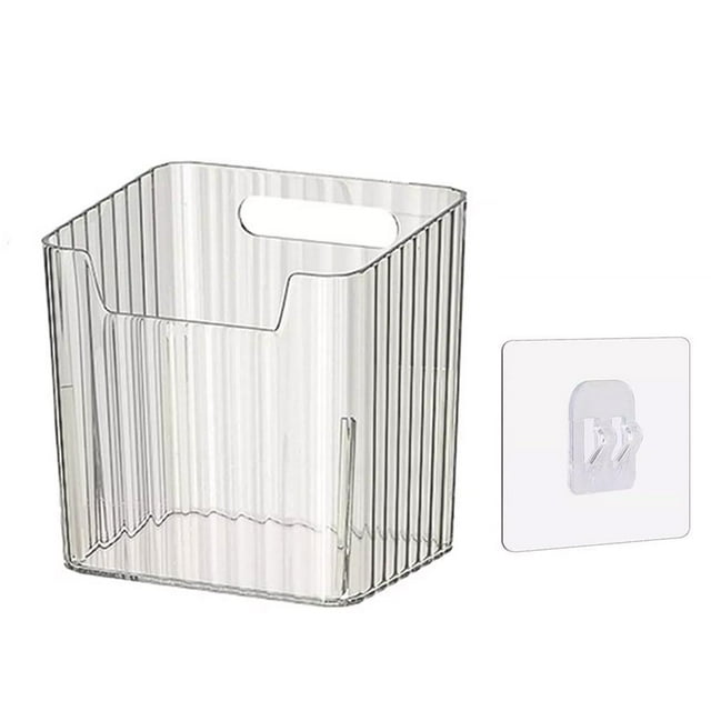 HOT 2 Wall-Mounted Storage Bins - Clear Stackable Makeup Boxes M3 W2H0 ...