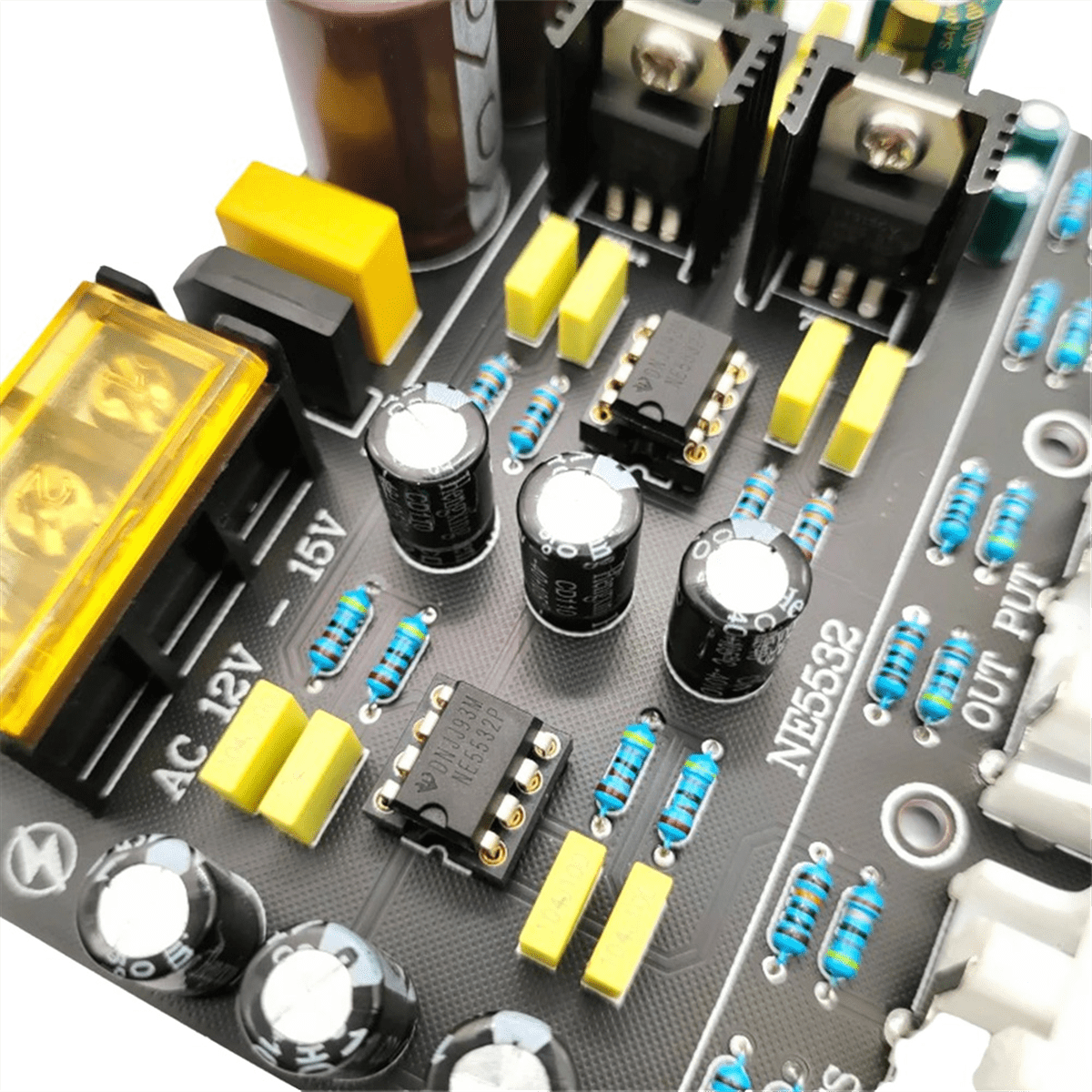 HOT! 2 Way Frequency Divider Electronic Active Crossover Dual Op Amp ...