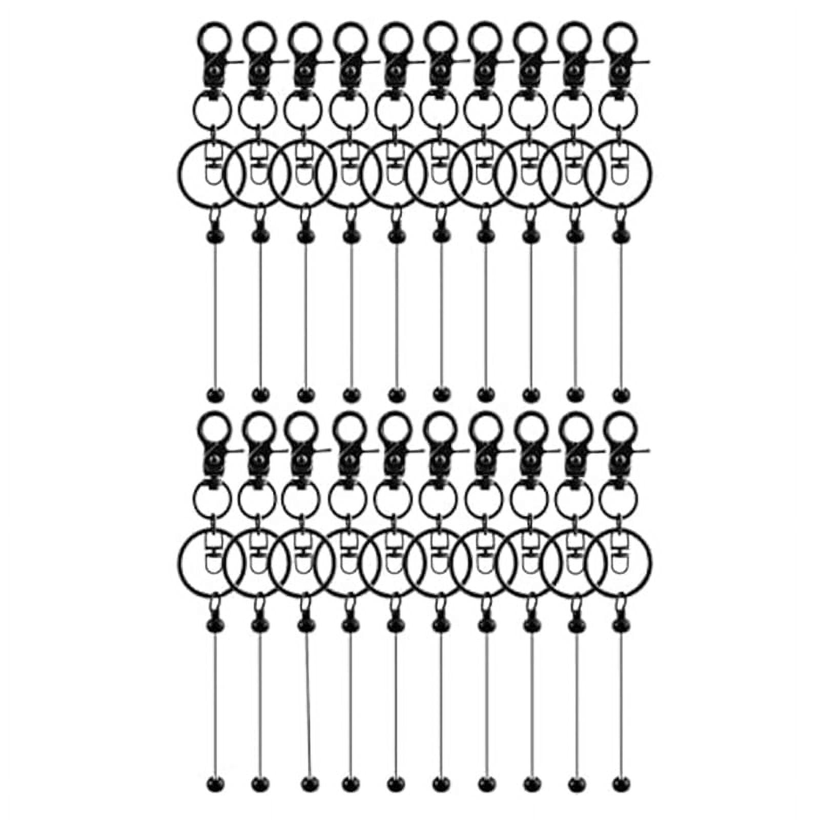HOT! 20Pcs Beadable Keychains Bars-DIY Blank Keychains- Keychain Bars ...