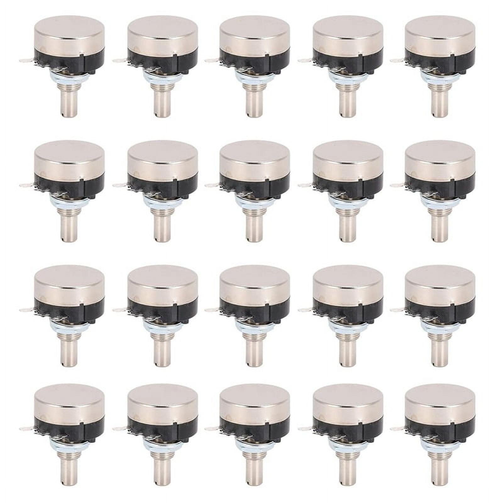 HOT 20Pcs Potentiometer Carbon Film Single Turn Accessory Set Kit for ...