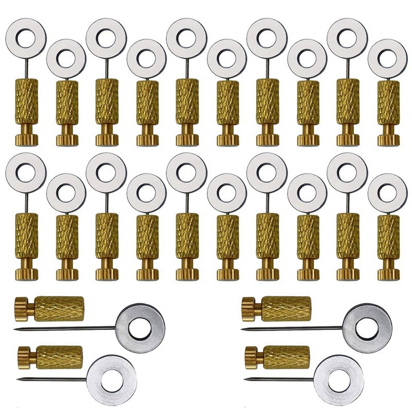 HOT 24PCS Leather Sewing Located Needles, DIY Suture Positioning Needle ...