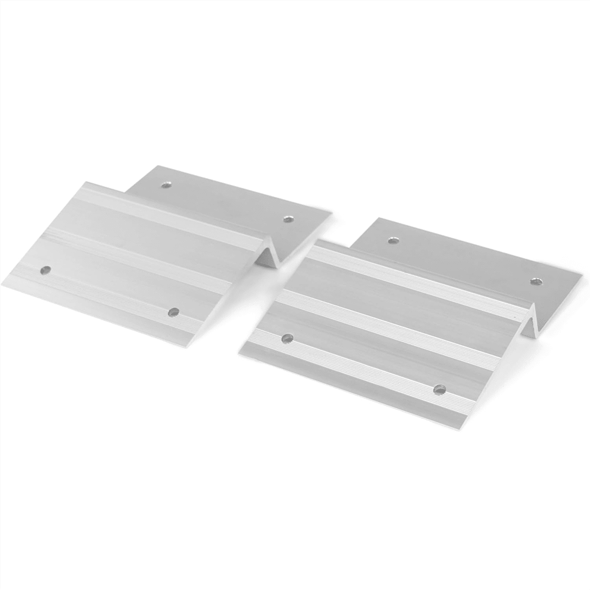 HOT! 2Pack Tooling Truck and Trailer Loading Ramp Kit, Aluminum Plate ...