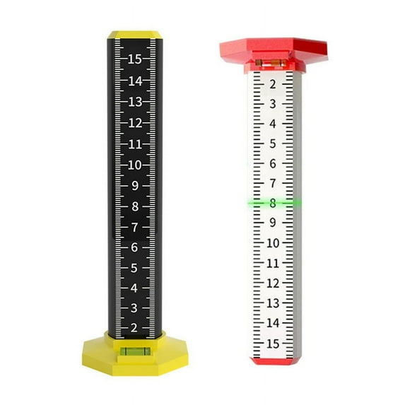 HOT! 2Pcs Ceiling and Floor Tile Height Ruler, Measuring Ruler with ...