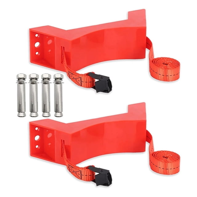 HOT 2Pcs Propane Tank Holder, Gas Cylinder Holder,Cylinder Wall Mounted ...