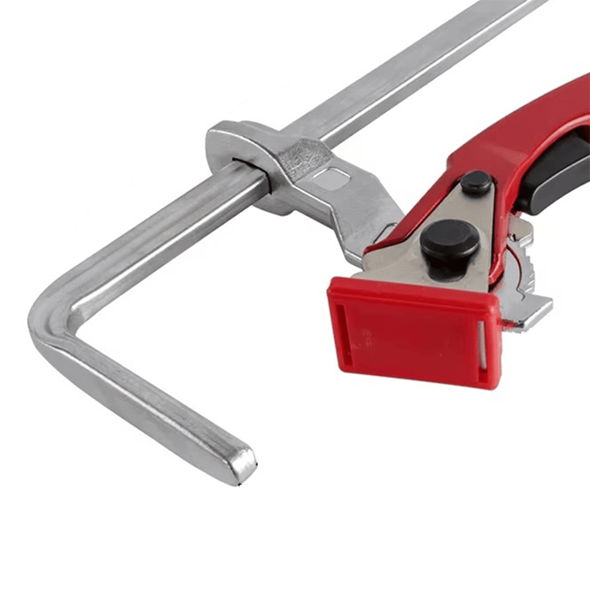 HOT! 2pcs Ratcheting Table Clamp, Quick Ratchet Track Saw Guide Rail ...