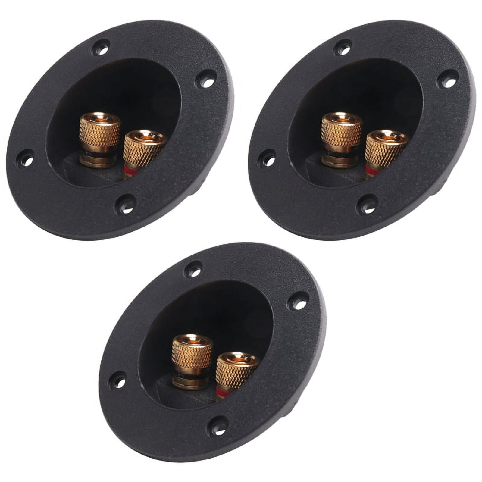 HOT 3 Pcs DIY Home Car Stereo 2-Way Speaker Box Terminal Binding Post ...