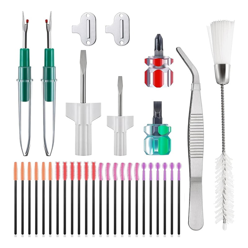 Symkmb 30 Pcs Sewing Machine Cleaning Kit, Sewing Machine Repair Tools ...