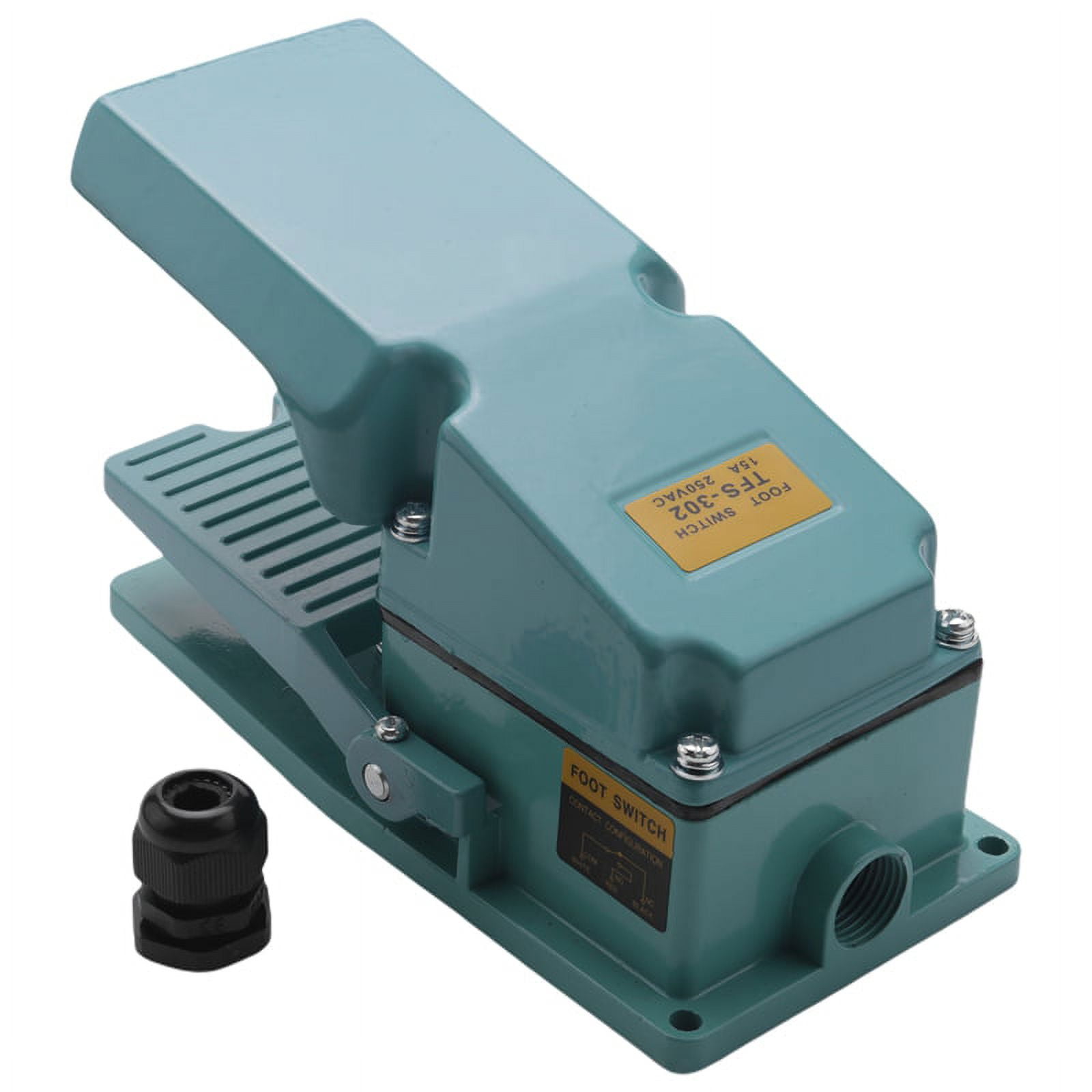 -302 Foot Switch Pedal Switch 15A AC 250V 50HZ for Textile Equipment ...