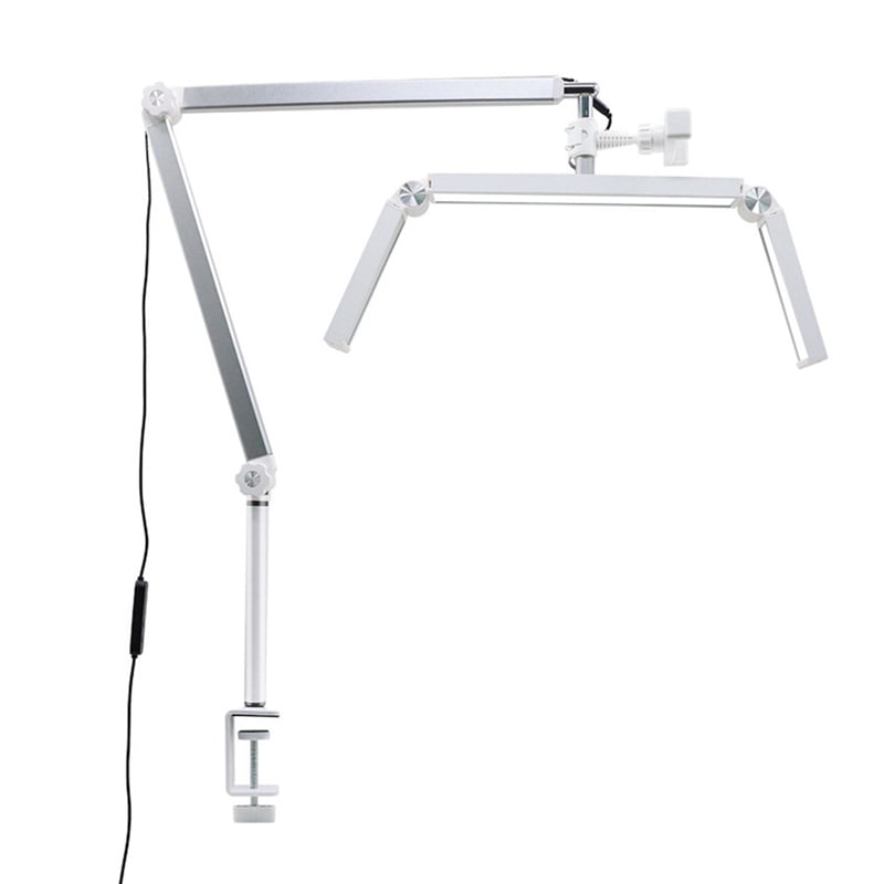 HOT 30W Professional Eyelash Lamp 26-Inch Folding Cantilever Half-Moon ...